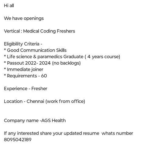rahul g on linkedin hiringimmediately hiringnow hiringfreshers