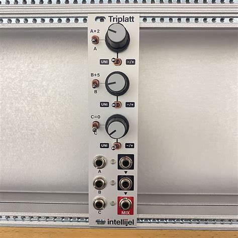 Intellijel Triplatt Eurorack Module Attenuator Offset Reverb