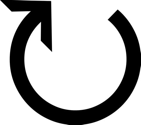 Clockwise Open Circle Arrow Symbol By Pride Flags On Deviantart
