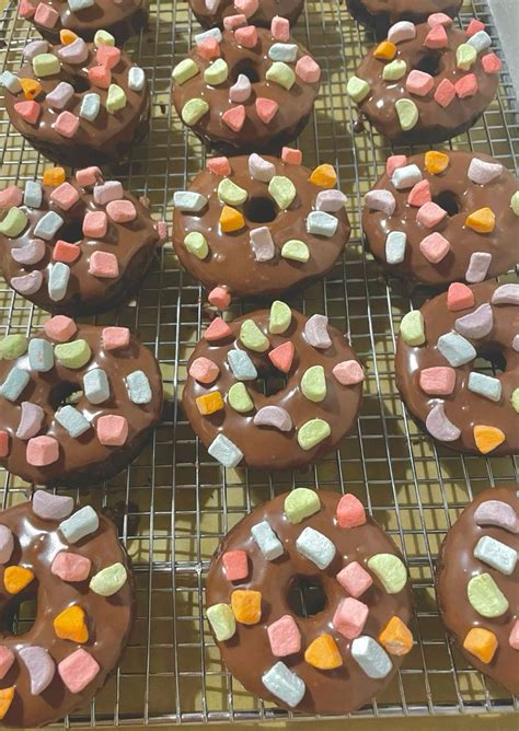 Chocolate Marshmallow Donuts Chocolate Marshmallow Donuts