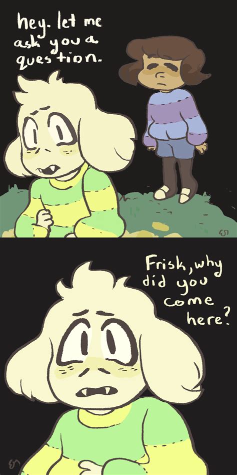 Frisk And Asriel Dreemurr Undertale Drawn By Mushroomstairs Danbooru