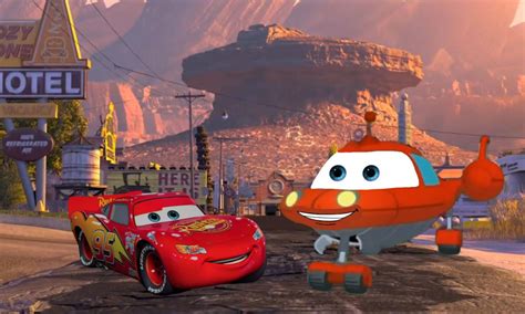 Lightning Mcqueen Meets Rocket By Danielandresrojas On Deviantart