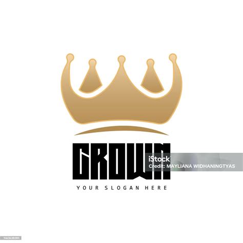 크라운 로고 왕과 여왕 아이콘 디자인 벡터 우아한 간단한 템플릿 그림 Championship에 대한 스톡 벡터 아트 및 기타 이미지 Championship 고급 호텔