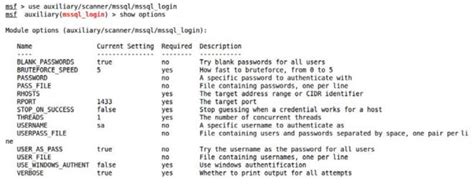 List Of Auxiliary Module Reference In Metasploit Geeksforgeeks