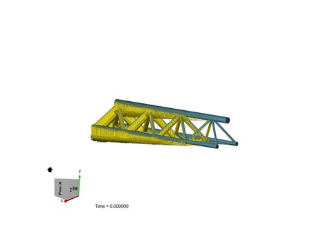 linear static analysis of a crane by spsvision simscale