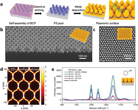 A Schematic Illustration For Plasmonic Nanogap Array Using Bcp Download Scientific Diagram