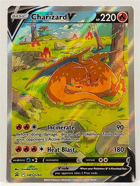 Mavin Pokemon Ultra Premium Collection Charizard V SWSH260 Full Art