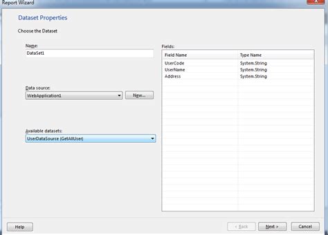 Vs2010 Rdlc报表一：绑定list数据源 Baimch 博客园