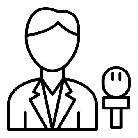 Party Host Icon Style 20878717 Vector Art At Vecteezy