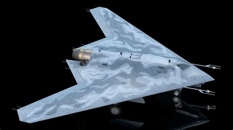 Autonomous Strike Combat Drone Hunter 3d Model 99 3ds Blend C4d