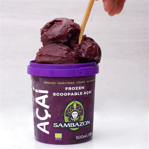 Sambazon Frozen Scoopable Acai Sorbet 500ml The Vegan Grocer Ph