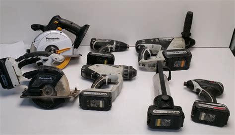 Assortment Of Panasonic Power Tools Lot 1019829 Allbids