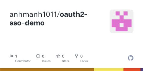 GitHub Anhmanh1011 Oauth2 Sso Demo