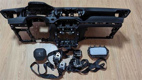 Conjunto Kit Airbags Peugeot 208 2008 Ano 2020 Tablier Original