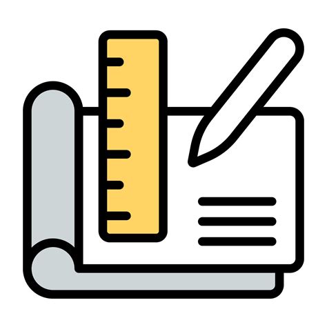 A Unique Design Icon Of Drafting 46164880 Vector Art At Vecteezy