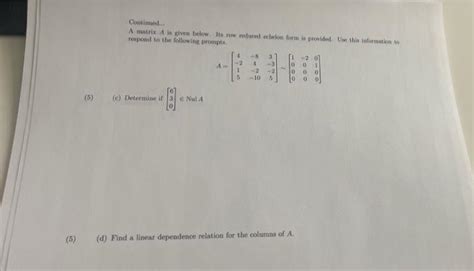 Solved Please Read Be Sure To Use Vector Notation Any Time