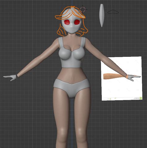Female Masked Character Wip3d Modelling By Domdrawzhq On Deviantart