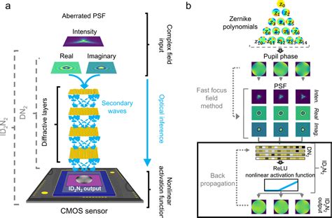 integrated diffractive deep neural networks id2n2 a schematic of a