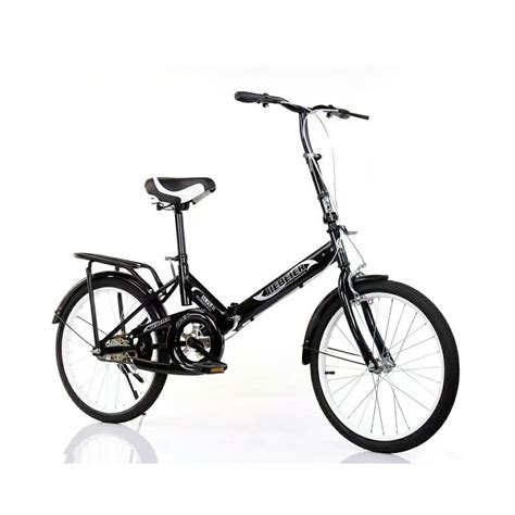 折りたたみ自転車 6段変速26インチ ミニベロ カゴ付 折り畳み【黒】