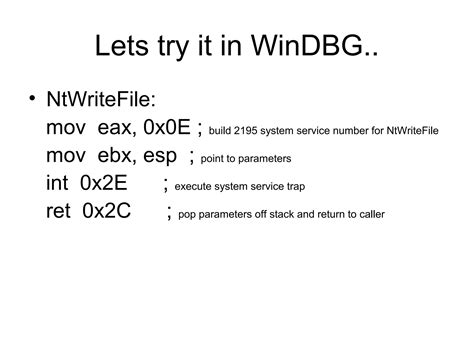 Windows Kernel And Memory Io Subsystem Ppt