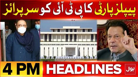 Asif Zardari In Action BOL News Headlines At 4 PM Govt Formation