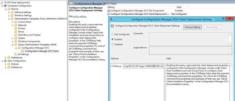 Sccm 2012 Client Installation Using Group Policy