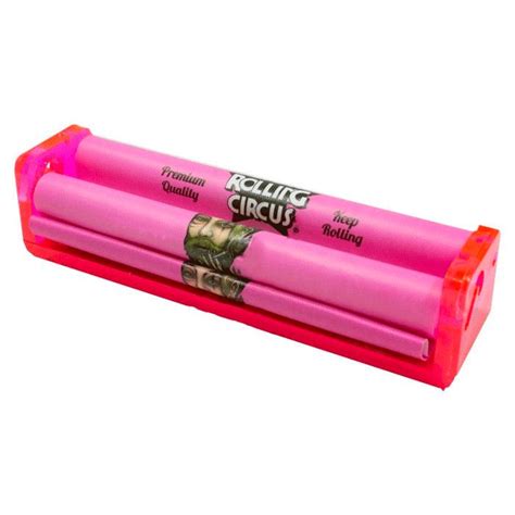 Bolador King Size Manual Rosa Lion Rolling Circus Tabacaria Molotov