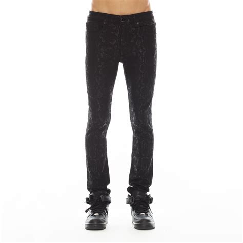strat super skinny fit jean in python cult of individuality