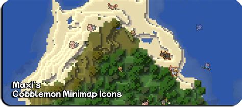 Maxis Journeymap Cobblemon Minimap Icons Best Minecraft Mods