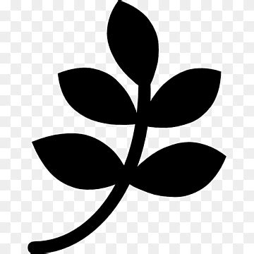 Descarga Gratis Rama Hoja Silueta Forma De Hojas Logo Monocromo