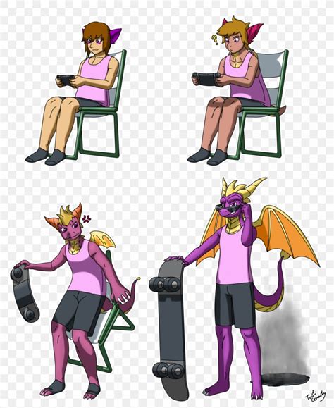 DeviantArt Spyro Reignited Trilogy Cynder Artist PNG 1024x1253px