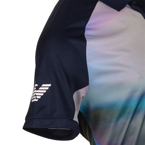 Emporio Armani Ea7 Ventus7 Graphic Polo Shirt Pjuhz 3dpf30 Multi 2120