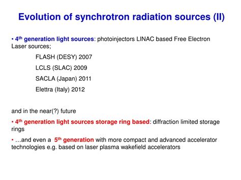 ppt synchrotron radiation powerpoint presentation free download id 9170787