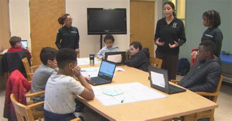 Coding And Robotics Program Kicks Off At Stoughton Ymca Cbs Boston