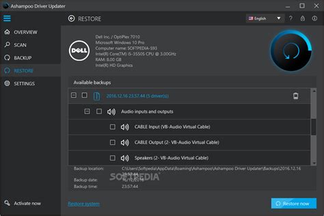Ashampoo Driver Updater Download Free Windows 1 8 6 0 Softpedia