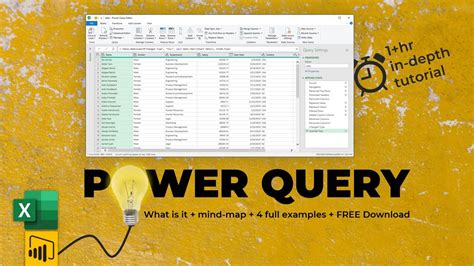Power Query Tutorial What Is It How To Use It 4 Complete Examples Free Download YouTube