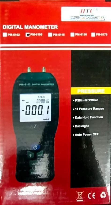 Htc Pm 6105 Digital Manometer 55 40 At Rs 4500 In Bharuch Id