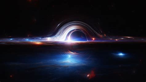 Interstellar Black Hole Wallpaper