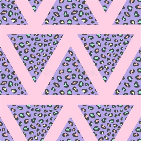 Leopard Skin Print Of Spot Stains Seamless Pattern With Splash Stock Vector Illustration Of