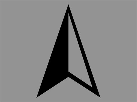 North Up N Direction Arrow Icon Png Vector In Svg Pdf Ai Cdr Format