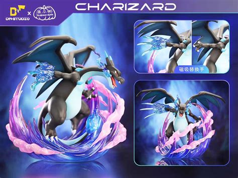 Sold Out〗pokemon Scale World Mega Charizard X And Mega Charizard Y 120