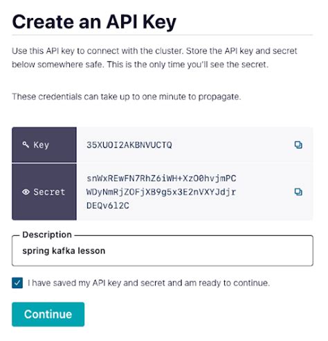 Set Up Spring Boot With Confluent Cloud