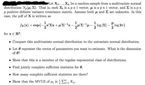 solved let x1 xn be a random sample from a
