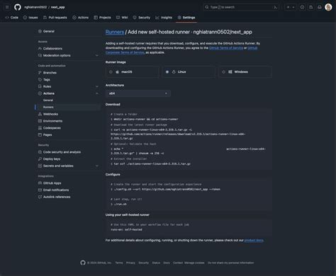 Hướng Dẫn Cài đặt Self Hosted Runners Cho Github Actions 200lab Blog