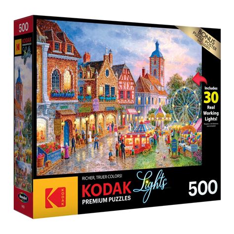 Roseart Kodak Premium Light Up Beary Patch Park