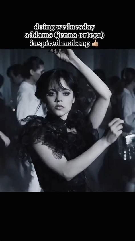 Wednesday Addams Jenna Ortega Makeup Wednesday Addams Makeup Makeup