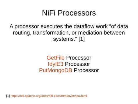 Entity Extraction From Natural Language Text Using Apache NiFi And Idyl E PPT