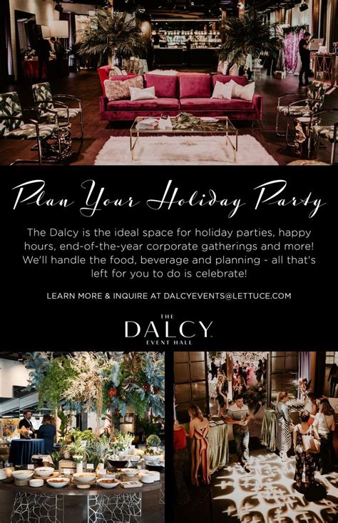 From Wedding Season To Holiday Season This Event Space Is Dreamy And Chic The Food Is
