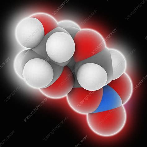 Isosorbide Mononitrate Drug Molecule Stock Image C0257619