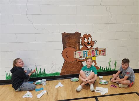 Elementary Mural Midland Community School District